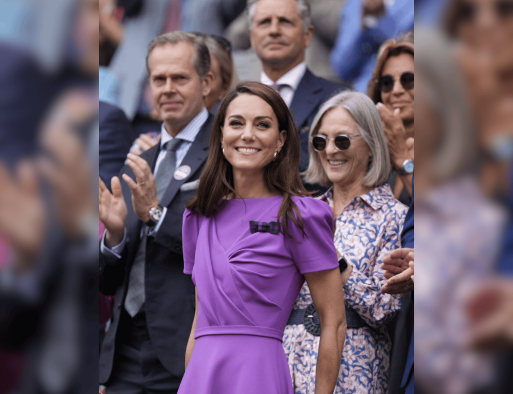 Princess of Wales, Kate, receives standing ovation following her second ...