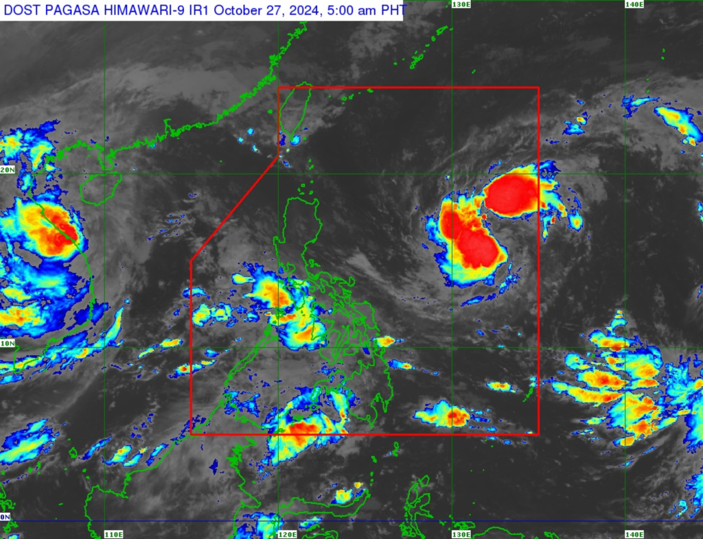 Tropical Storm sa labas ng PAR, pumasok na sa bansa; tinawag na bagyong ...