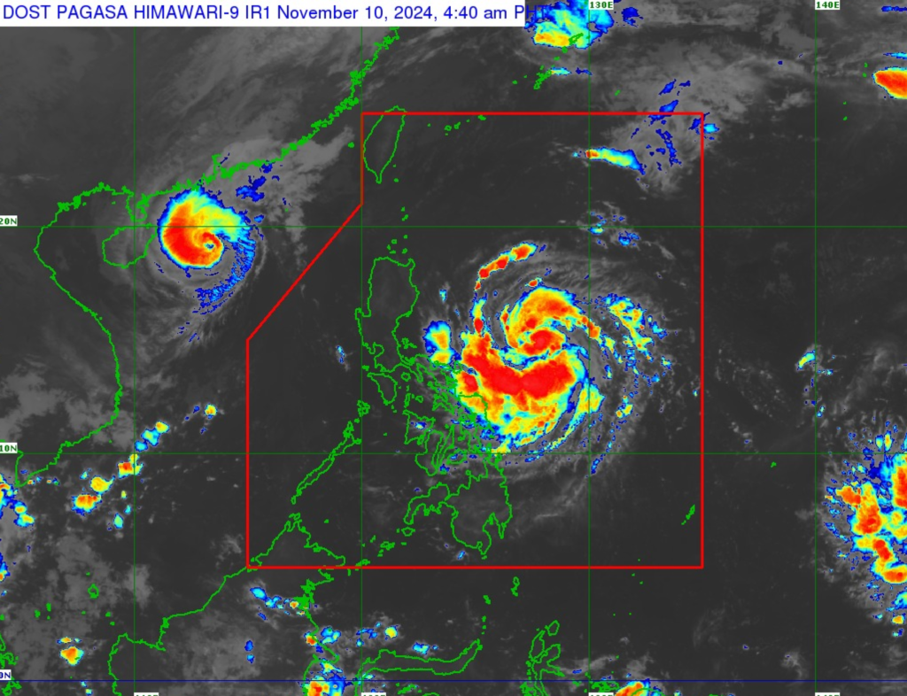 Bagyong Nika, isa nang ganap na Severe Tropical Storm - IBCTV 13