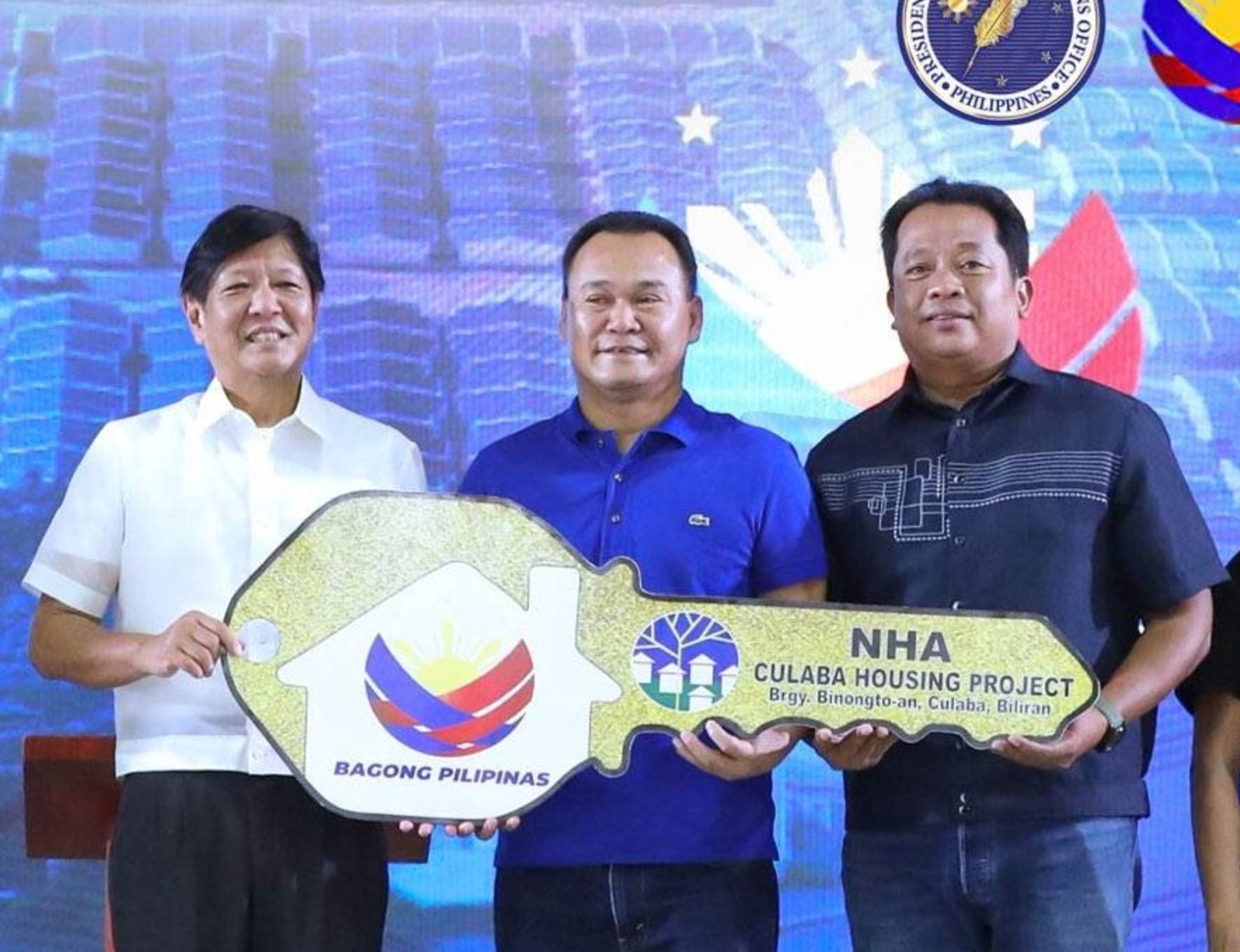 PBBM turns over 3K climate-resilient housing units in Yolanda-hit areas ...