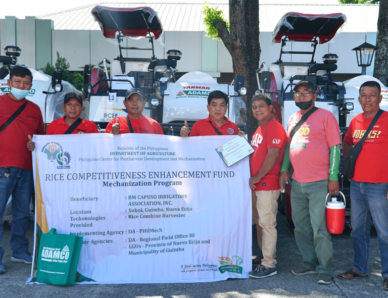 RCEF Mechanization Program: Improving yield, cutting down rice ...